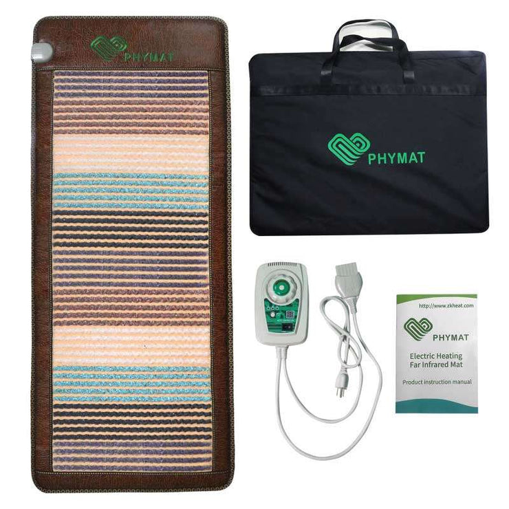 PHYMAT Infrared Heating Pad, Gemstone Heating Mat, PEMF - Pain Relief ...