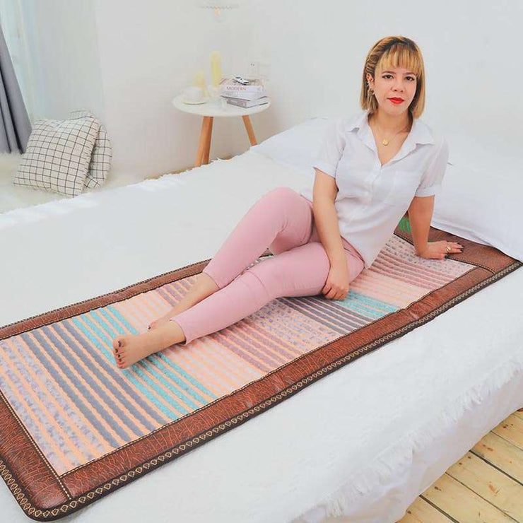 PHYMAT 5-Gems Infrared PEMF Mat Single 67*28 inch, PEMF Therapy Mat ...